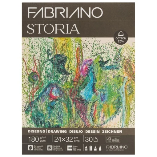 Blok Storia 24x32cm 30L 180g Fabriano
