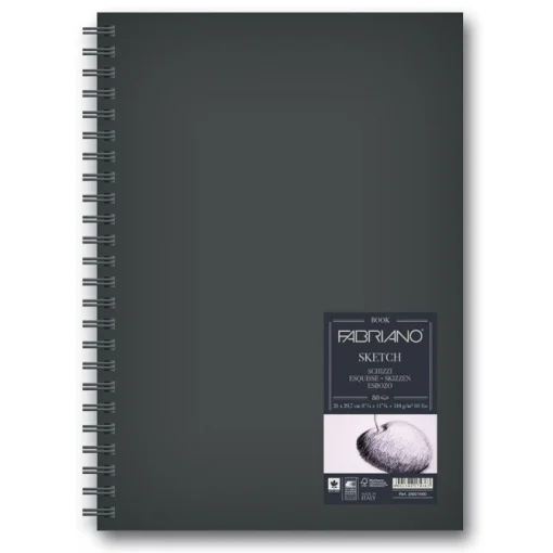 Blok Sketch book spirala 15x15cm 80L 110g Fabriano