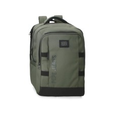 Pepe Jeans Ranac 44cm sa pregradama za laptop i tablet Matlock khaki