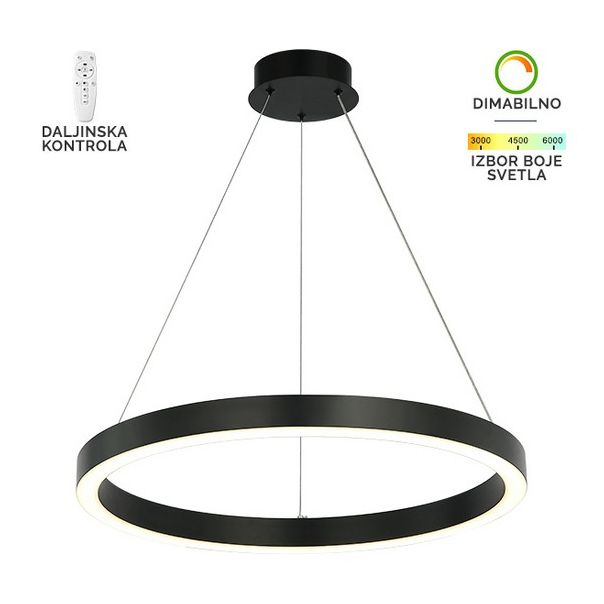 FORMA LED visilica 44W 4000K F2048-44V BK