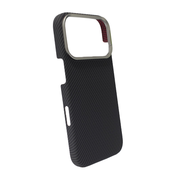 Maska za iPhone 17 Pro Mag Case Kevlar Defender crna