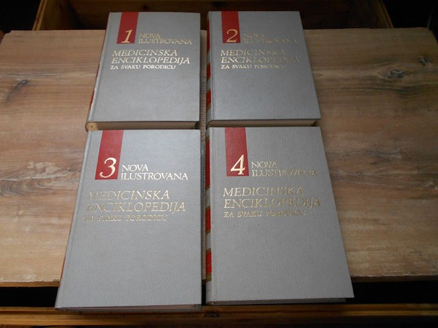 Nova ilustrovana medicinska enciklopedija 1,2,3,4