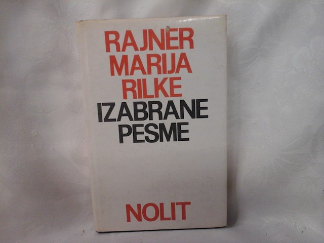 Izabrane pesme Rajner Marija Rilke
