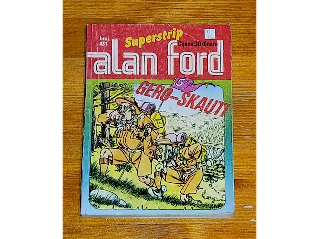 Alan ford 431 - Gero-skauti