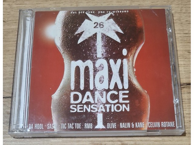 MAXI DANCE SENSATION - 2CD