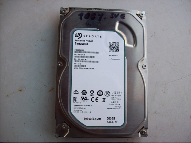 500 Gb sata III  Seagate 3.5 inca ST500DM002