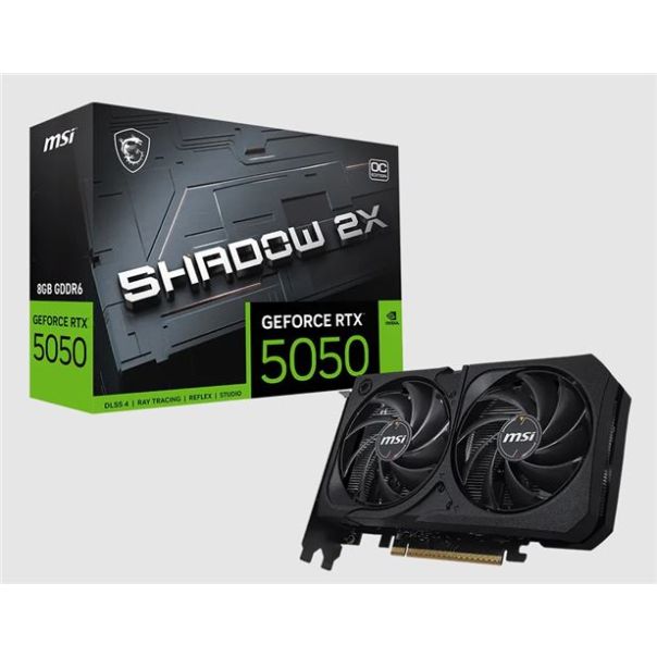 MSI Grafička karta RTX 5050 8G SHADOW 2X OC GDDR6 128 bit