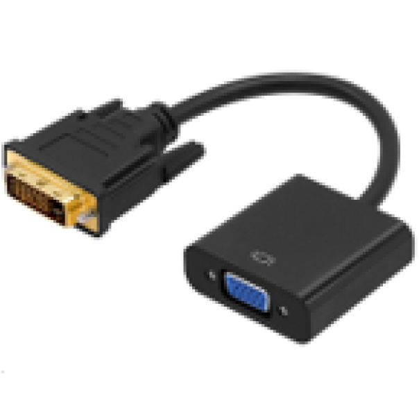 Adapter Stars Solutions DVI na VGA crni