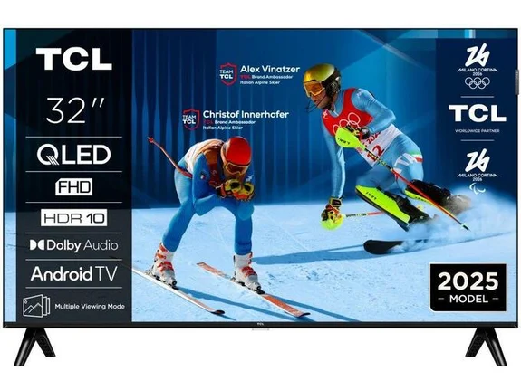 TCL Televizor Smart 32S5K QLED Full HD
