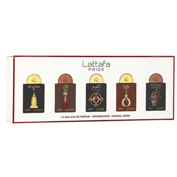 Lattafa Pride Giftset Collection Box - 04 (5 x 20ml EDP)