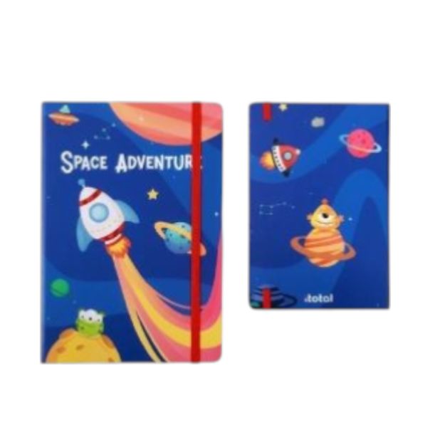 ITOTAL notes A5 tačkice 96 lista Space Adventure
