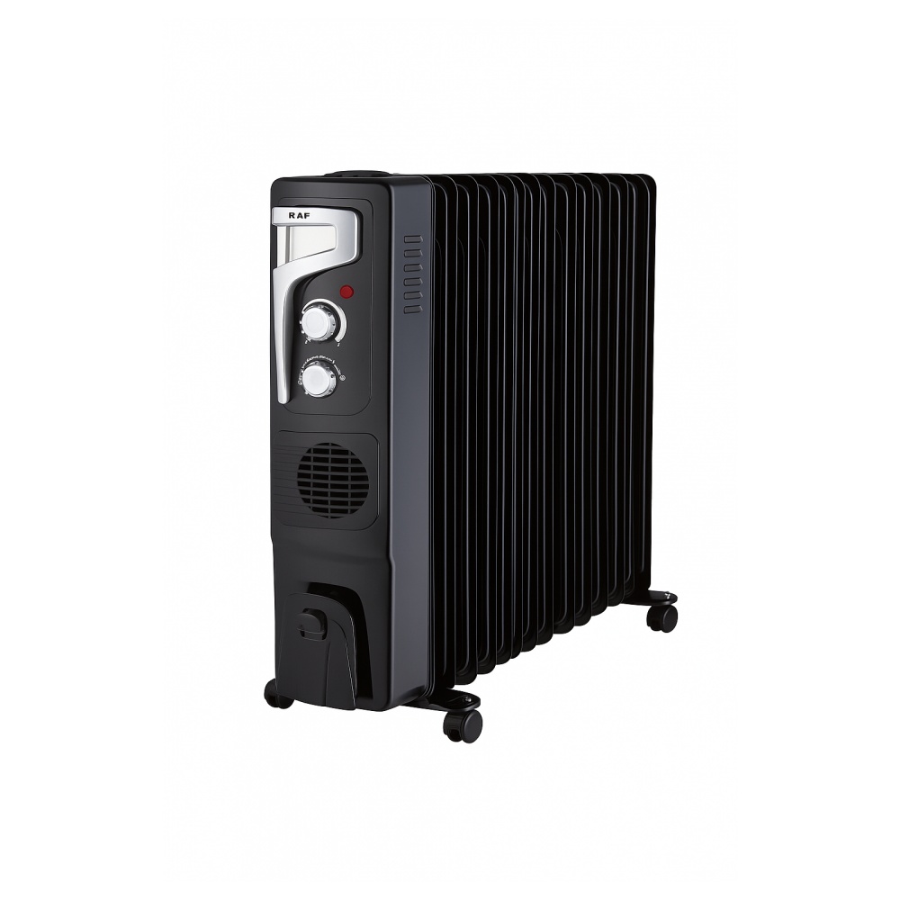 RAF R.1329B ULJNI RADIJATOR SA VENTILATOROM 13 REBARA CRNI 2900W