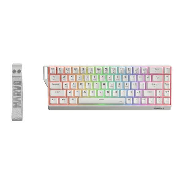 Tastatura USB Marvo Saber KG965W WH