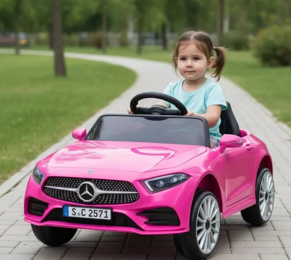Mercedes Licencirani dečiji 12V Model 2220 roze