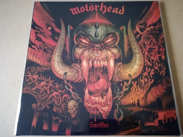 Motorhead - Sacrifice, Germany Press, Novo