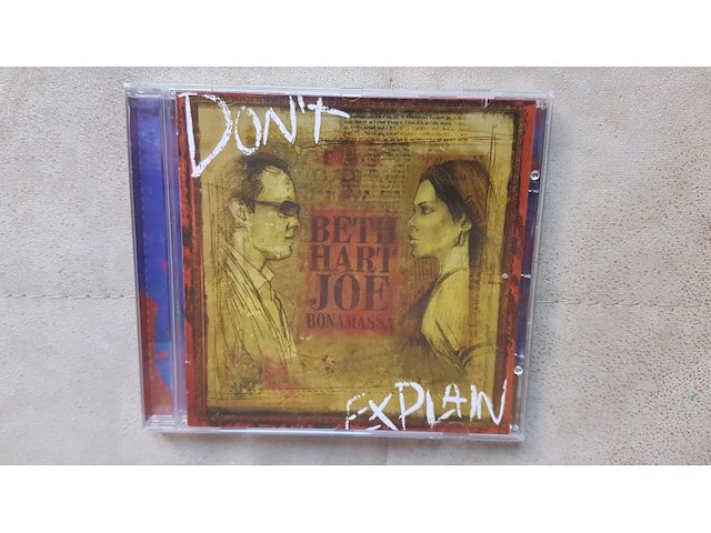 Beth Hart and  Joe Bonamassa Don`t Explain (2011) CD