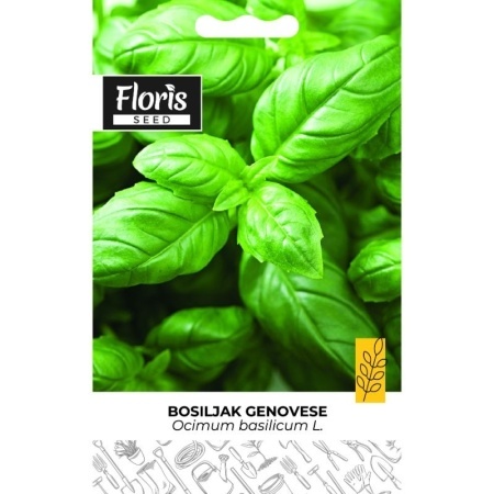 Seme bosiljak Genovese 0.5g - 10kom. Floris