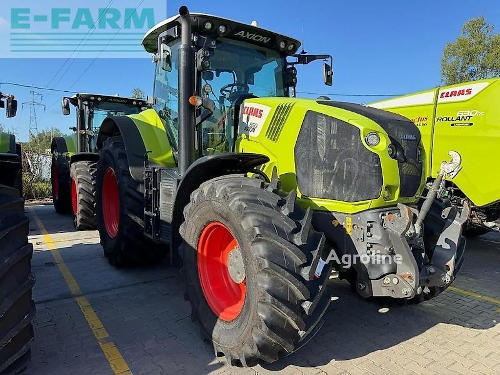 Claas axion 810 cebis hexa-shift traktor točkaš