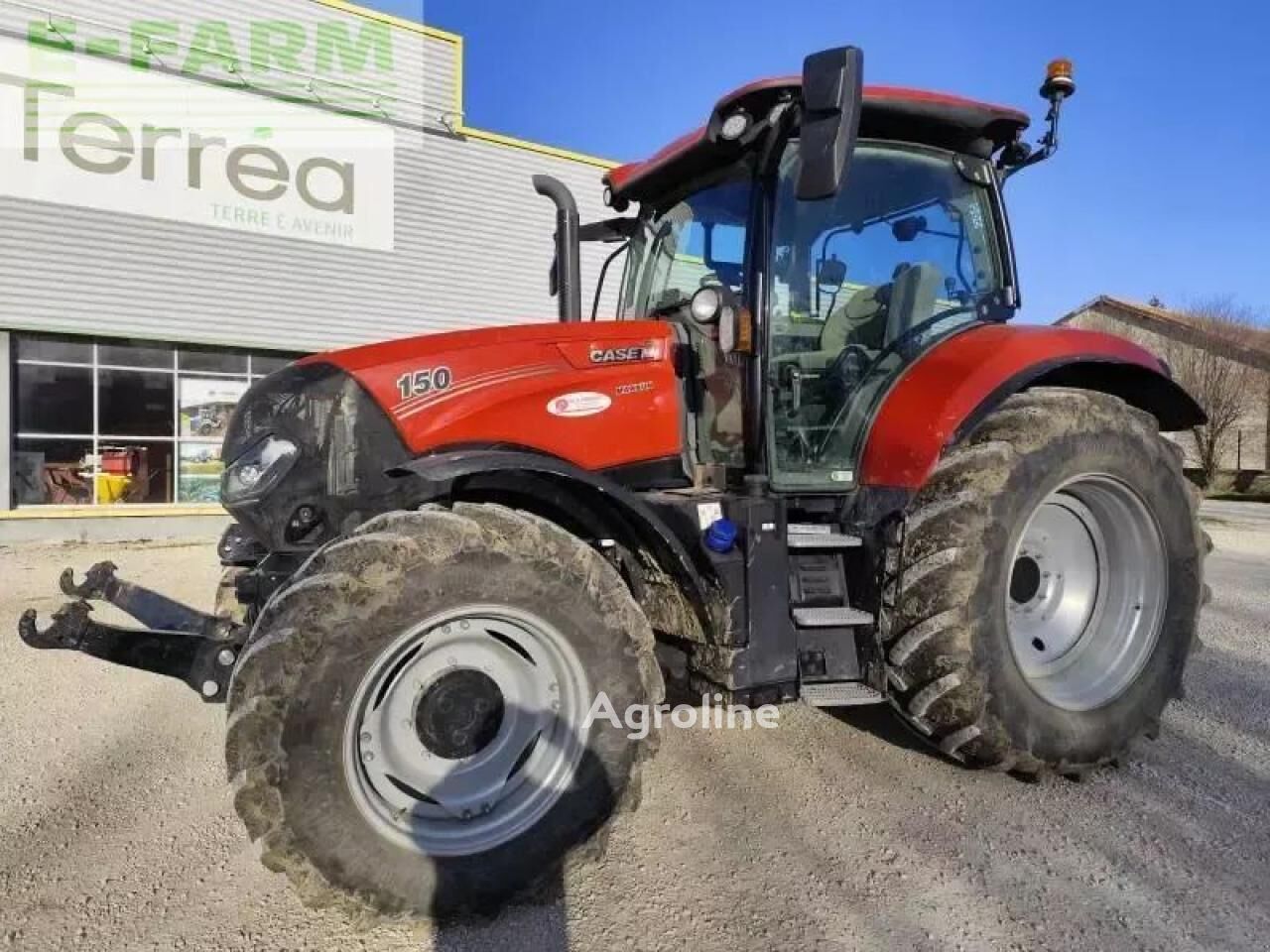Case IH maxxum 150 traktor točkaš