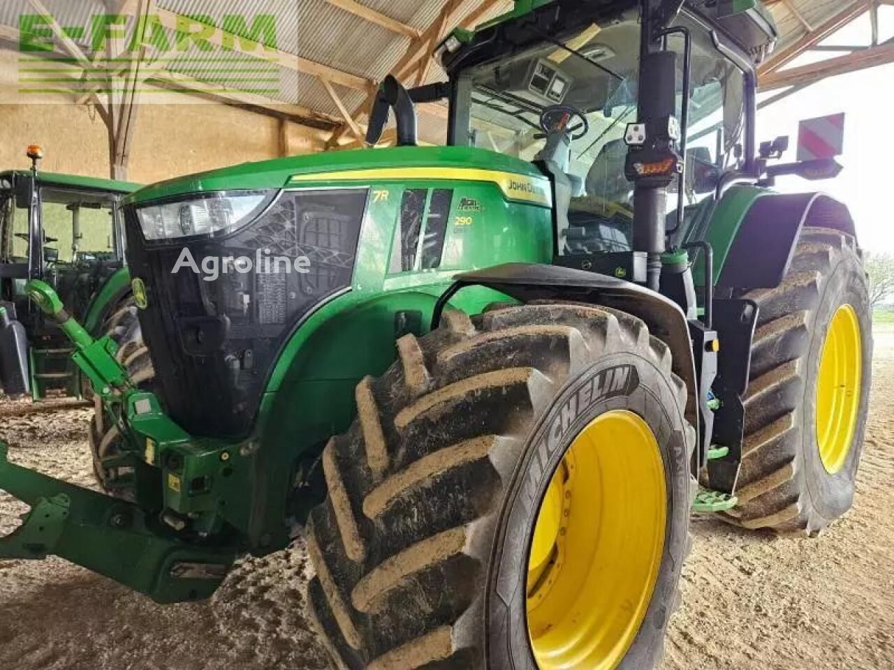 John Deere 7r 290 traktor točkaš