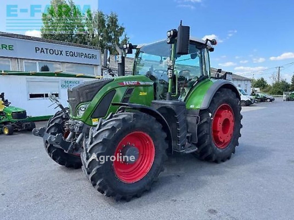 Fendt 724 profi plus traktor točkaš