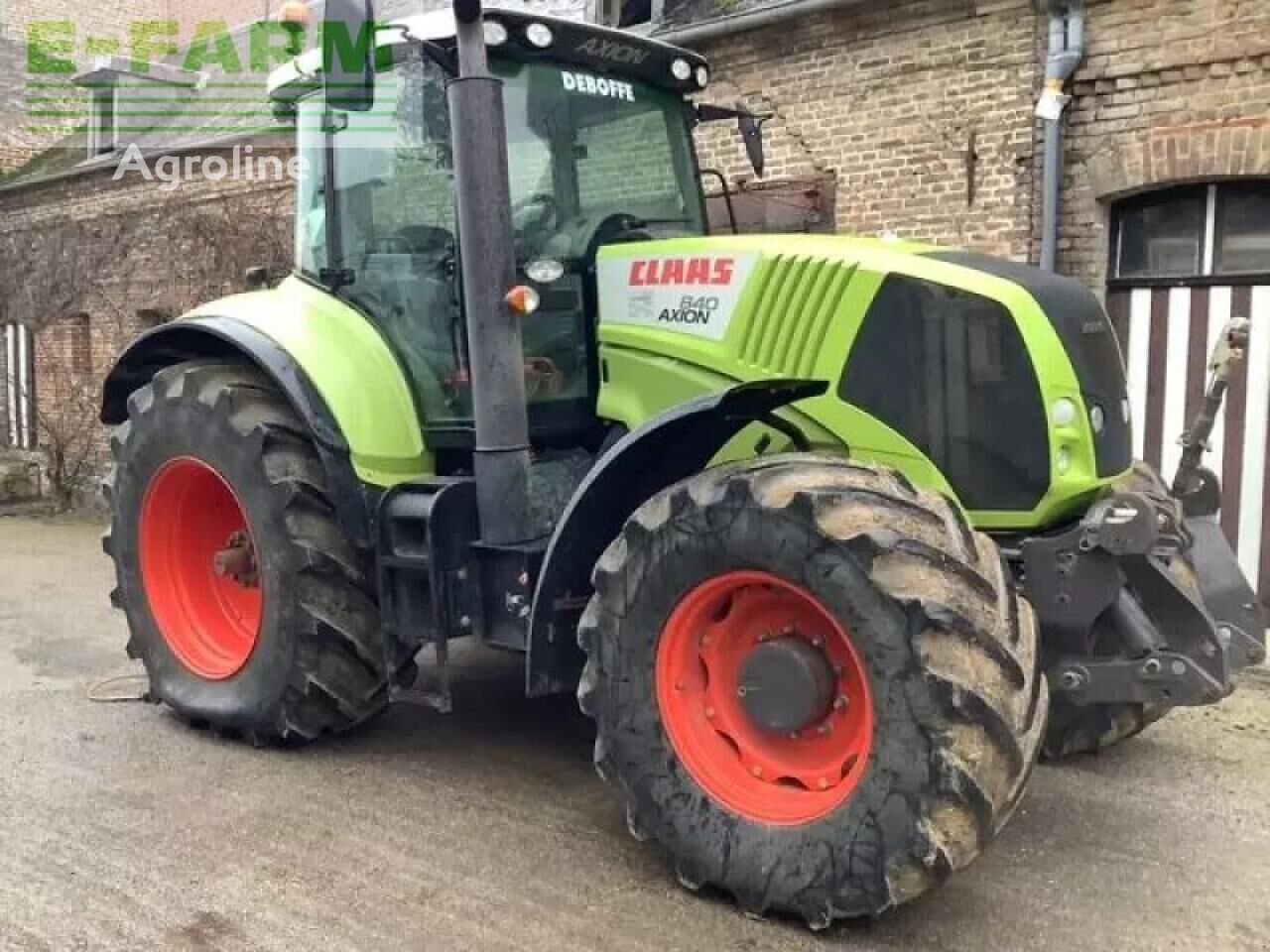 Claas axion 840 traktor točkaš