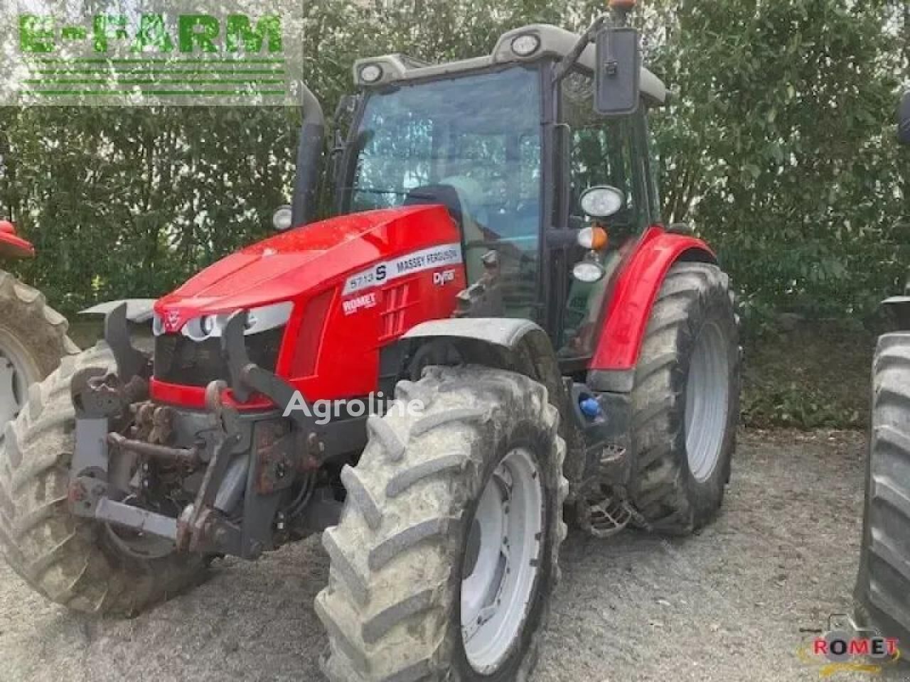 Massey Ferguson 5713 s d4 ef mr traktor točkaš