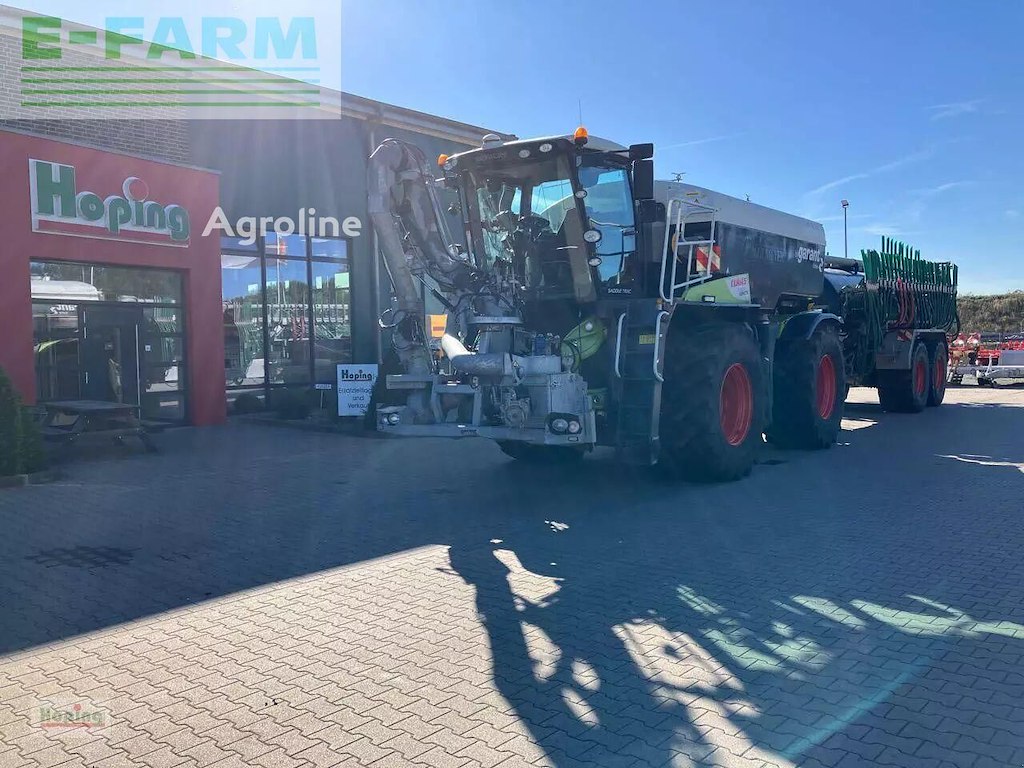 Claas xerion 4000 saddle trac gülletechnik traktor točkaš