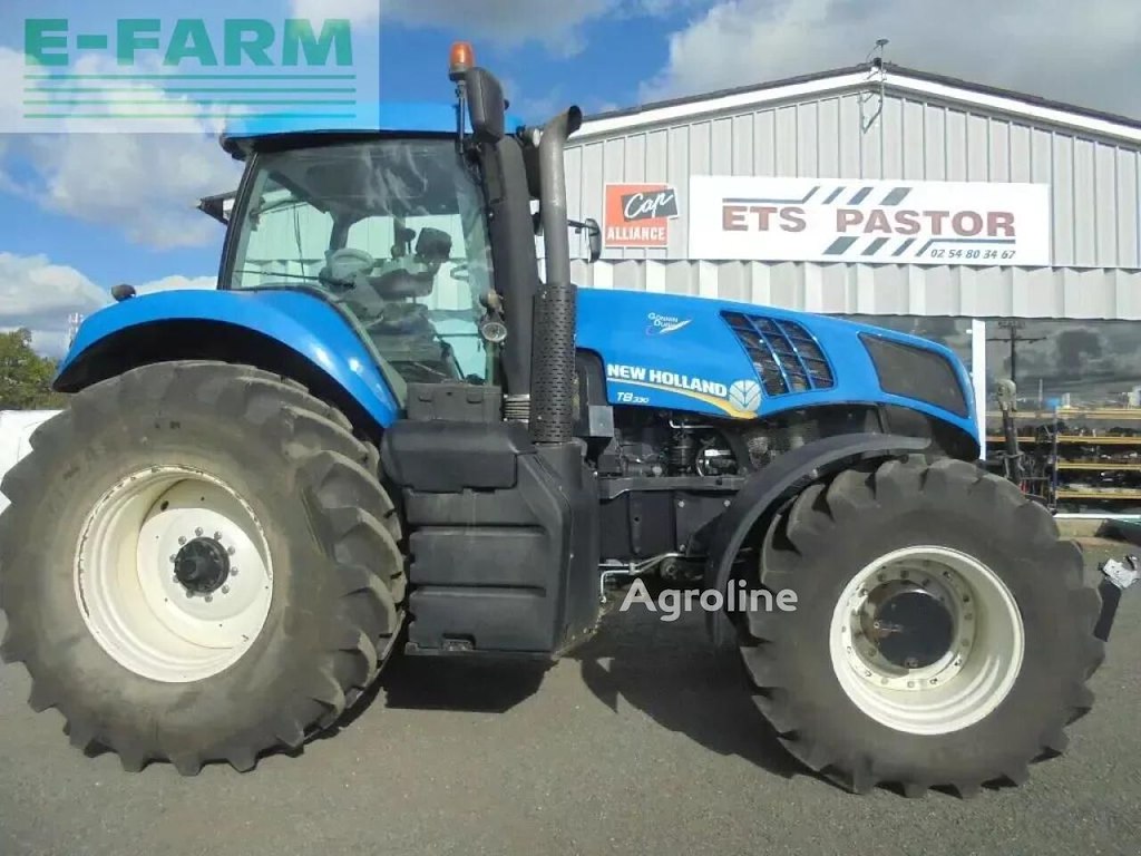 New Holland t8.330 traktor točkaš