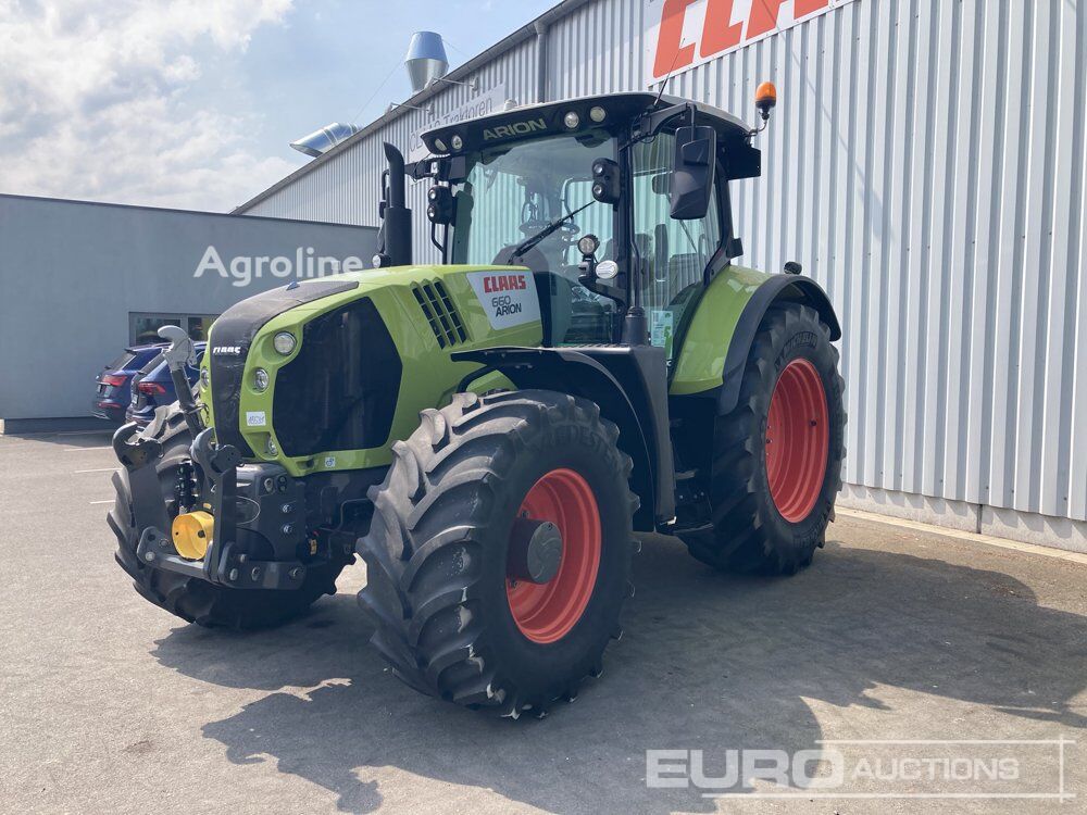 Prodaje se Claas Arion 660 traktor točkaš na aukciji