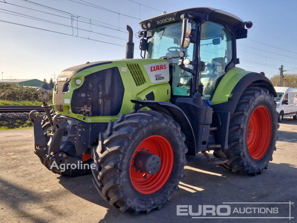 Prodaje se Claas Axion 850 traktor točkaš na aukciji