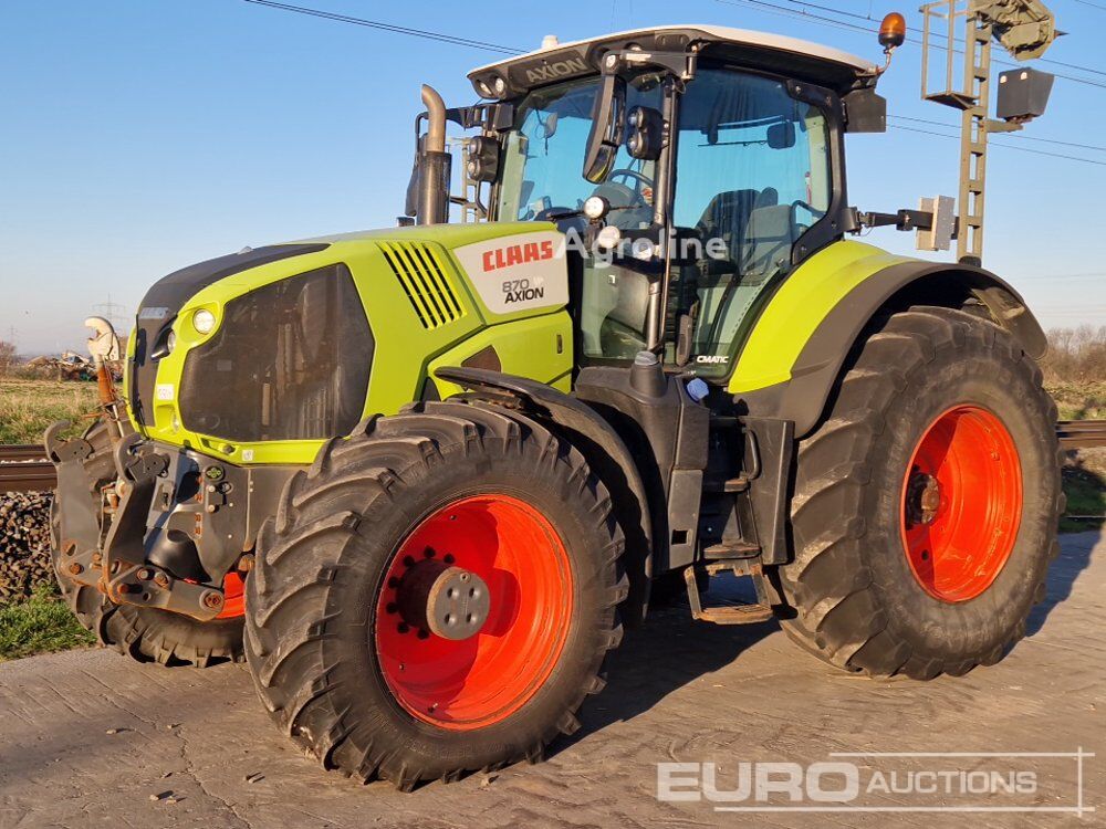 Prodaje se Claas Axion 870 traktor točkaš na aukciji