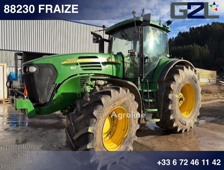 John Deere 7920 traktor točkaš nakon udesa