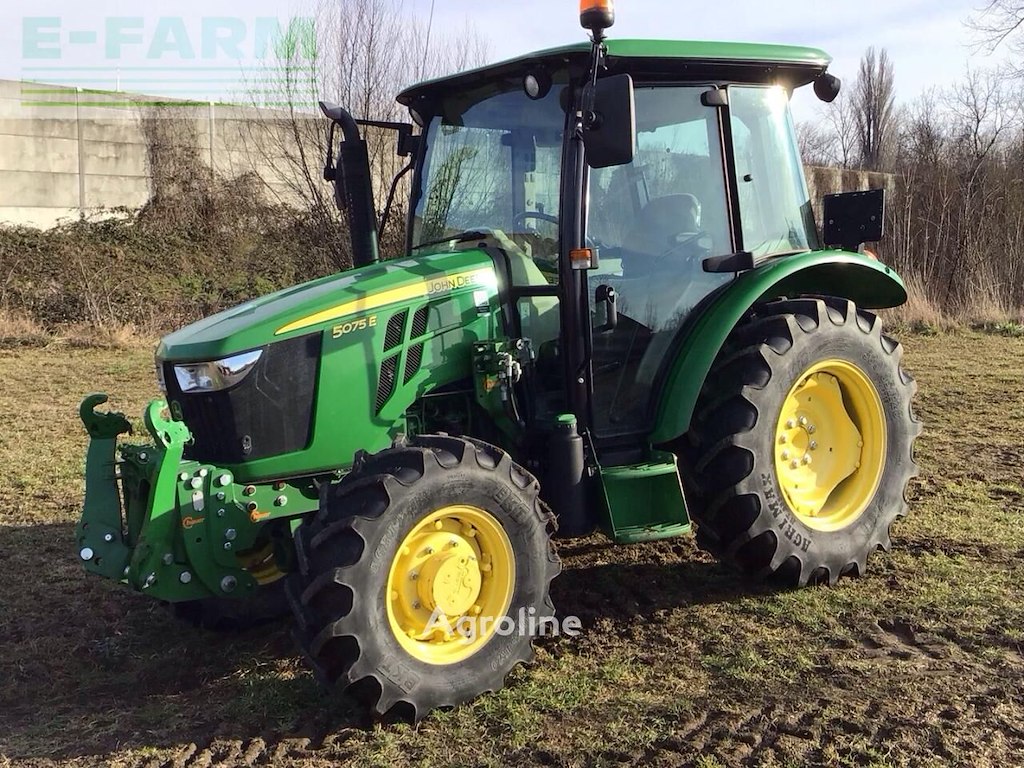 John Deere 5075 E traktor točkaš