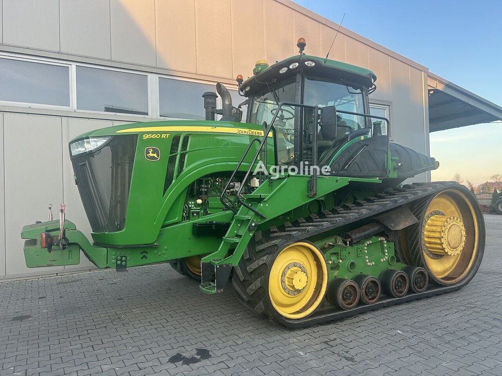 John Deere 9560 RT traktor guseničar