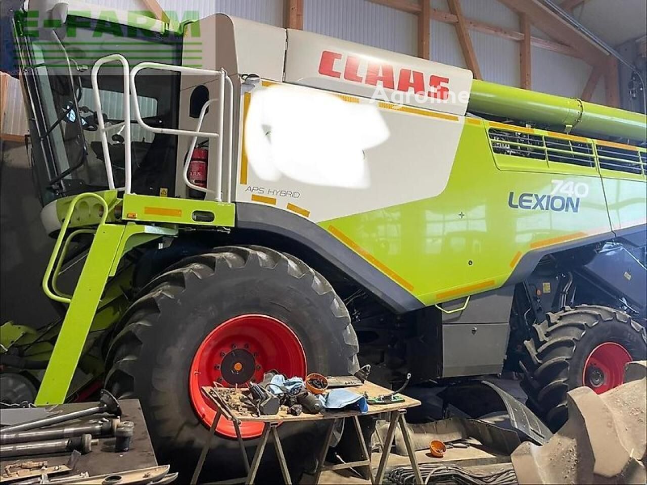 Claas Lexion 740 kombajn za žito