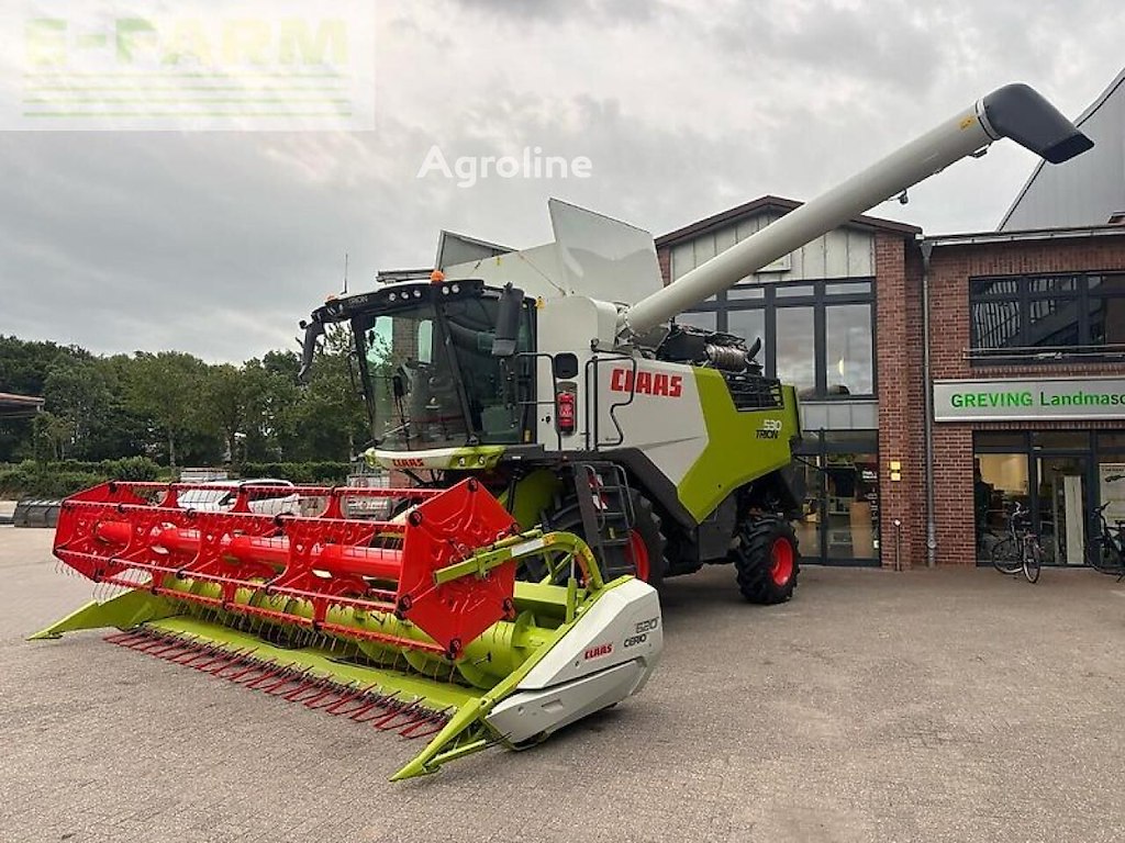 Claas trion 530 + cerio 620 kombajn za žito