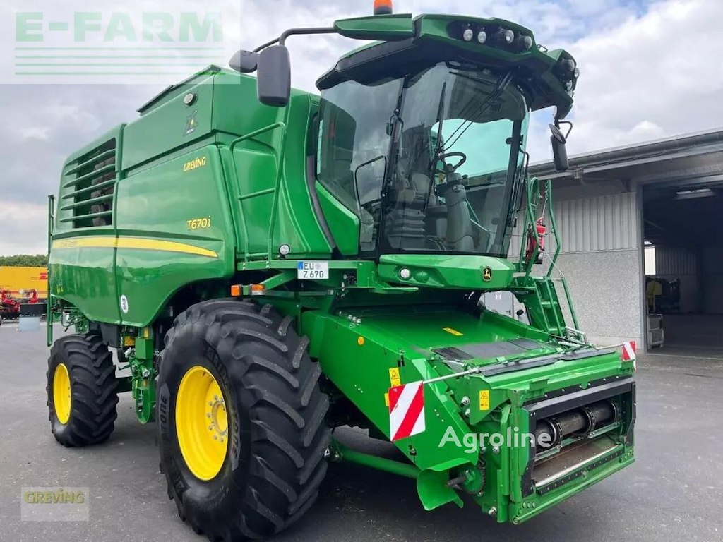John Deere t670i kombajn za žito