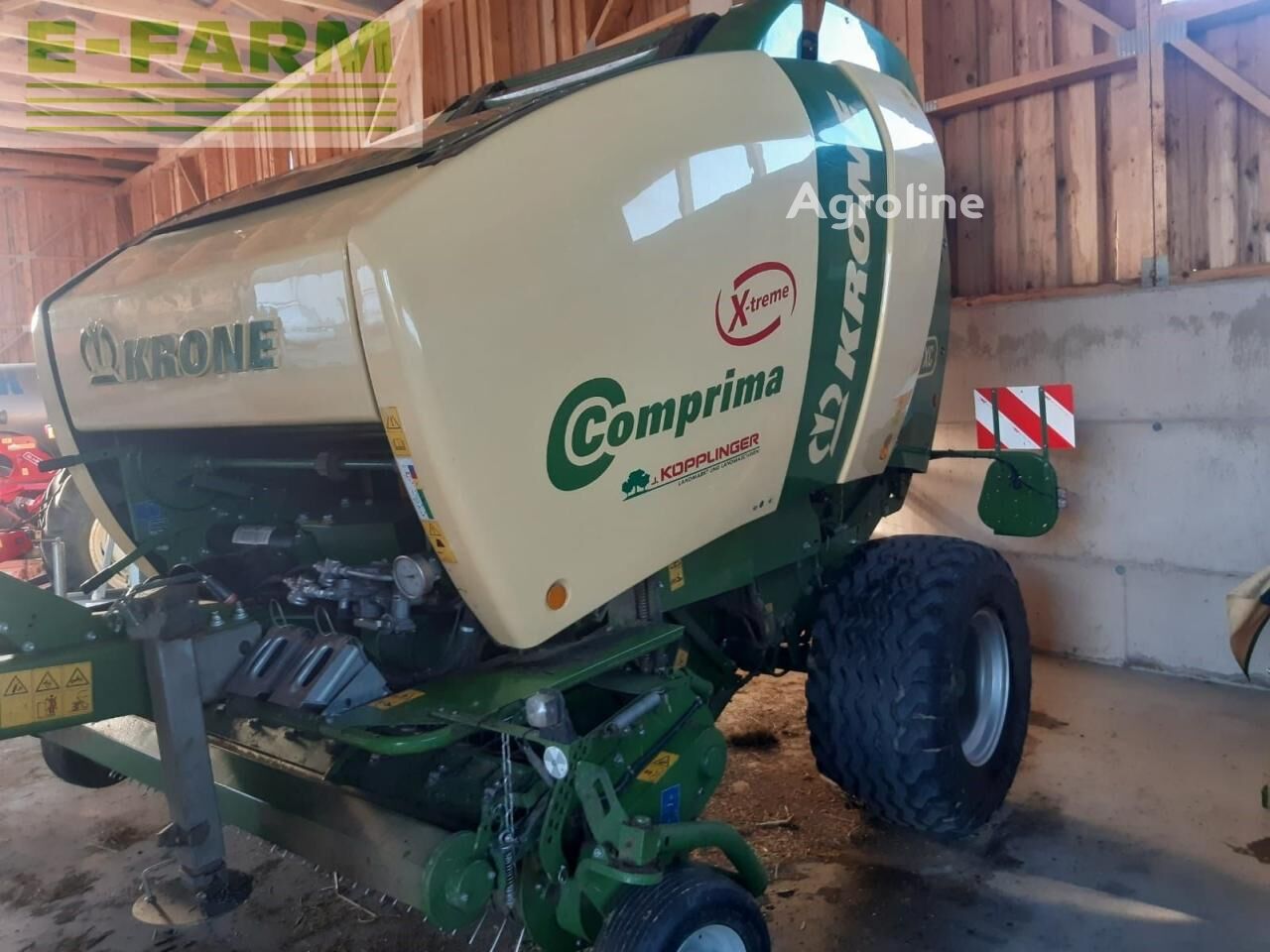 Krone comprima v 150 xc xtreme balirka za četvrtaste bale
