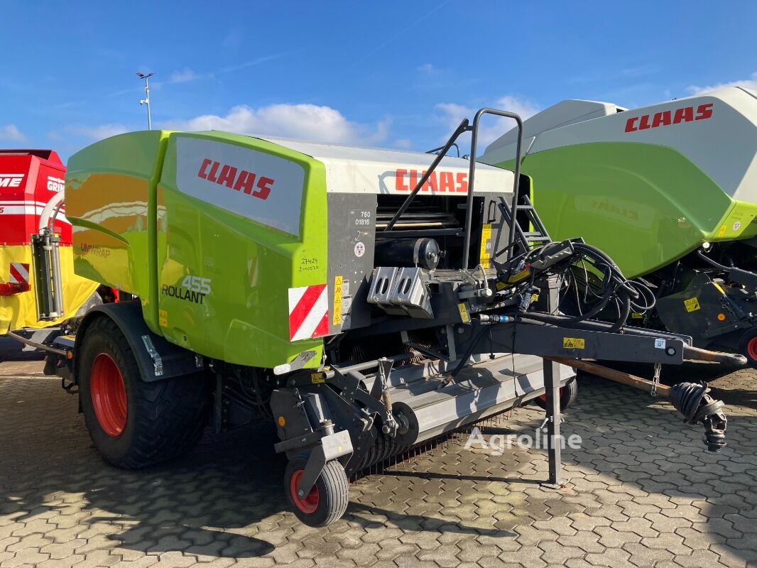Claas Rollant 455 Uniwrap balirka za okrugle bale