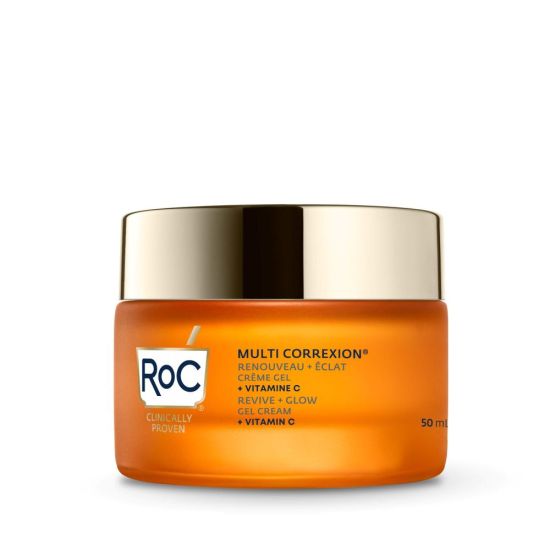 RoC Multi Correxion Revive + Glow Gel krema za blistavost kože 50ml