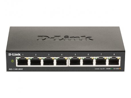 D LINK DGS-1100-08V2 8port Smart Managed switch
