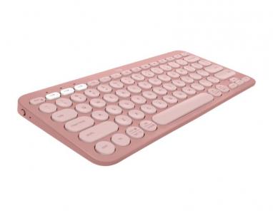 LOGITECH Pebble2 Wireless Combo US tastatura i miš roze