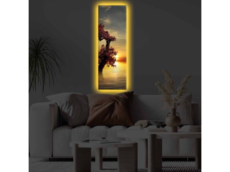 WALLXPERT Dekorativno LED osvetljeno platno sa slikanjem 3090KTLGDACT 014