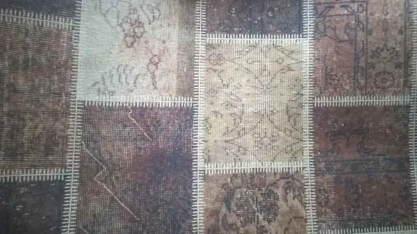 Prostirka za kupatilo Patchwork 60x100 braon