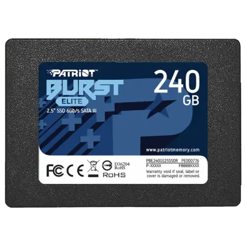 PATRIOT SSD 240GB 2.5 SATA III PBE240GS25SSDR