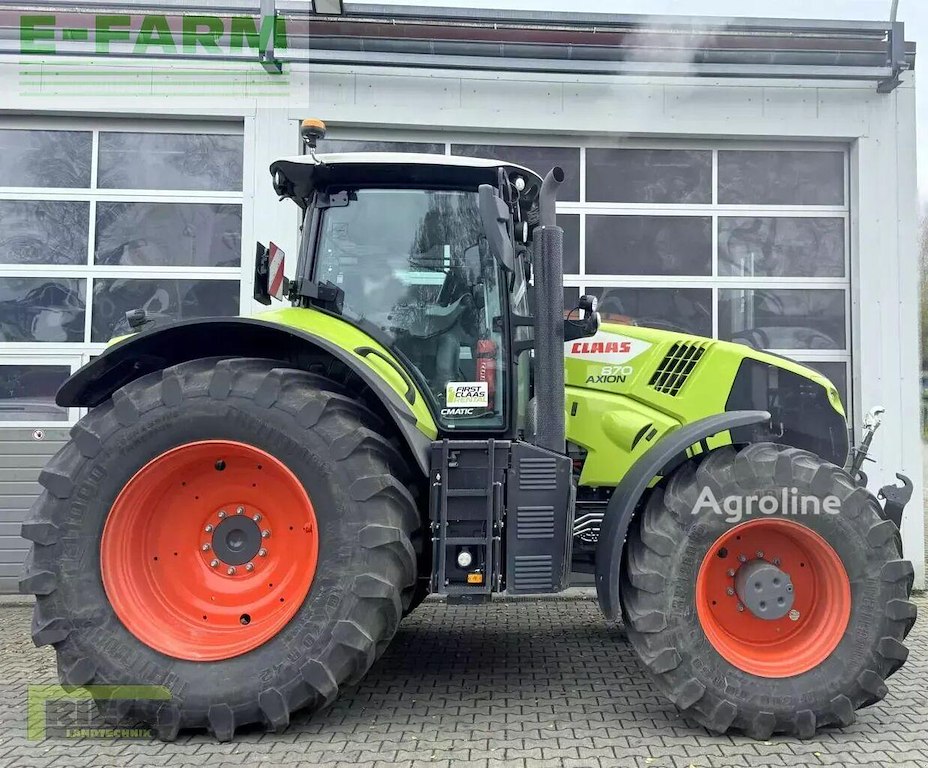 Claas Axion 870 traktor točkaš