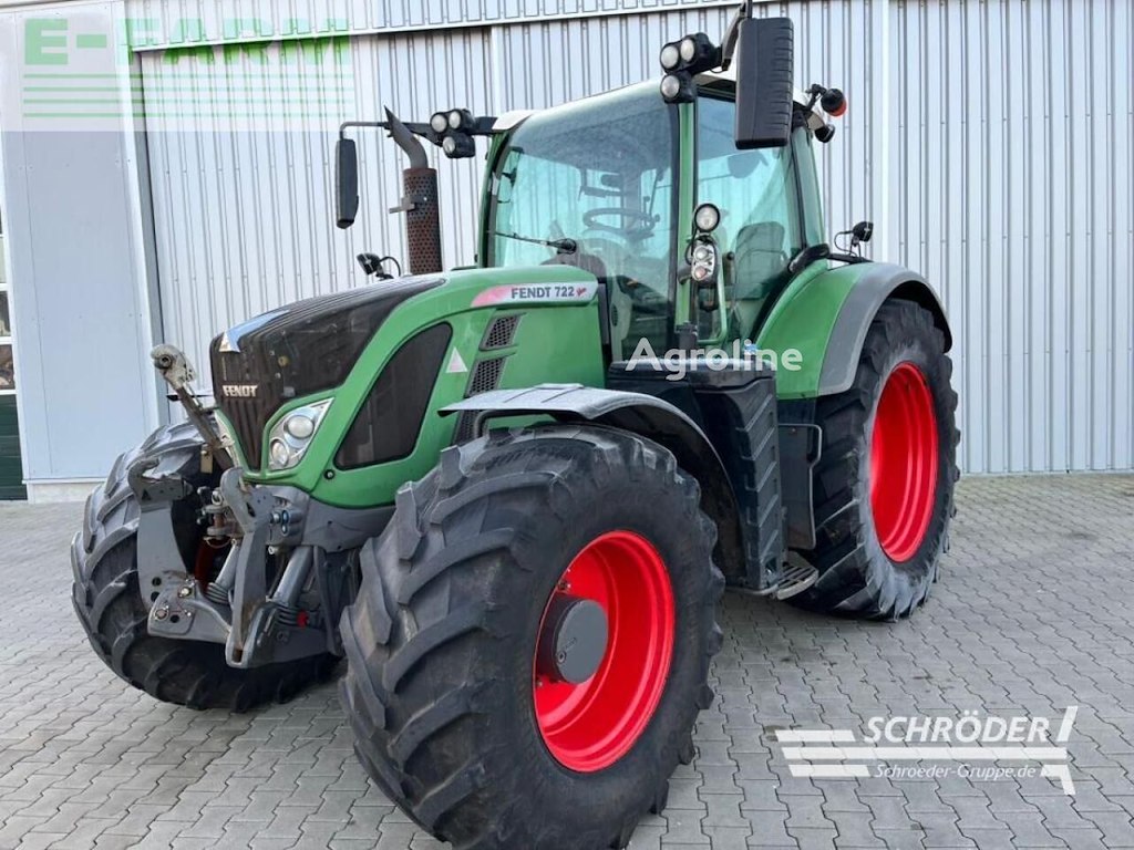Fendt 722 scr profi plus traktor točkaš
