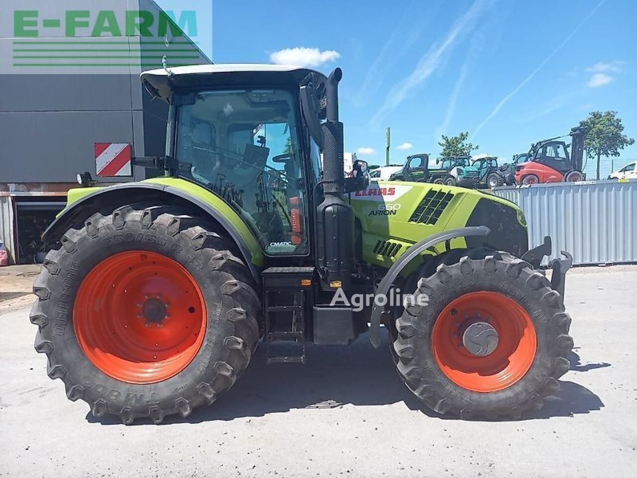 Claas arion 660 traktor točkaš