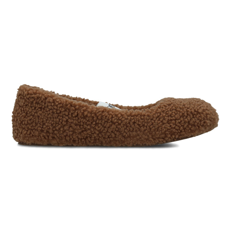 Ženske baletanke Mb Shearling ballerina cognac